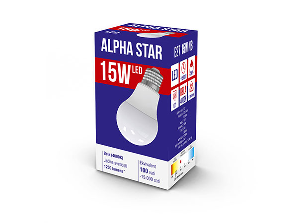 Alpha Star E27 15W NB