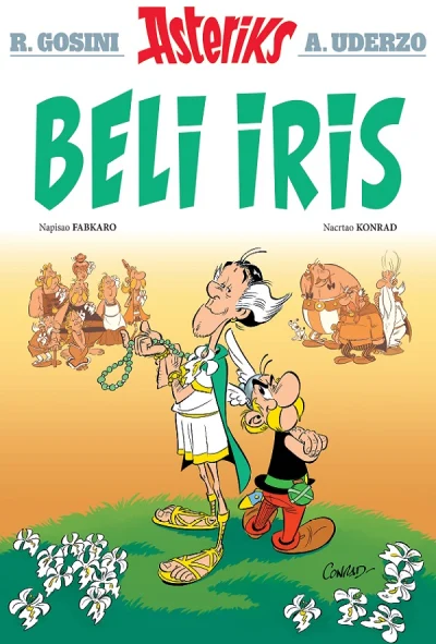 Asteriks, album 40 - Beli Iris