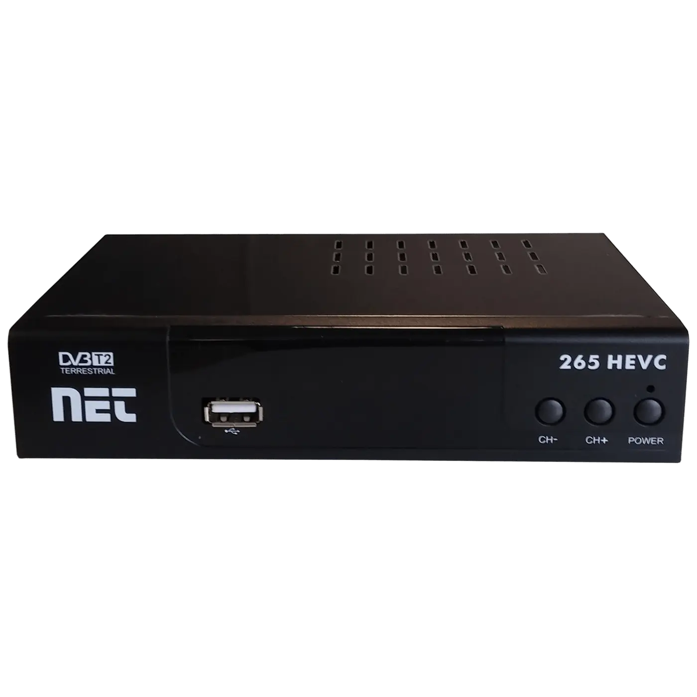 NET Zemaljski prijemnik DVB-T2 H.265 HEVC, Scart HDMI, Crni
