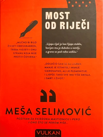 Most od riječi