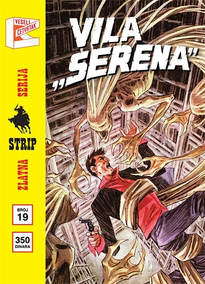 Zlatna serija 19 - Dylan Dog: Vila „Serena“ / Lavirint (korica B)