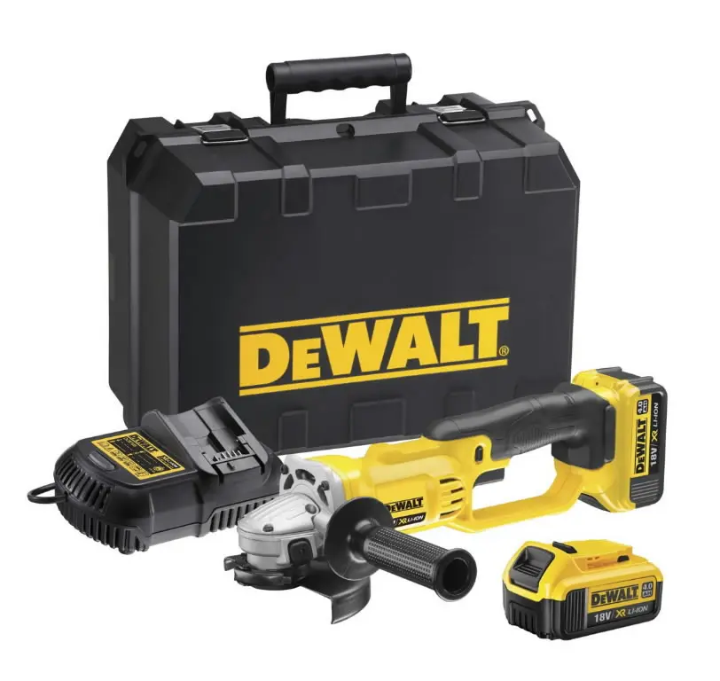 DEWALT Akumulatorska ugaona brusilica 18V 2x2 Ah DCG412M2