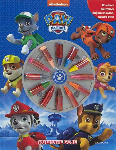 Paw Patrol - voštane boje