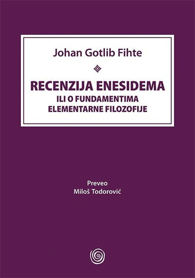 Recenzija Enesidema ili O fundamentima elementarne filozofije