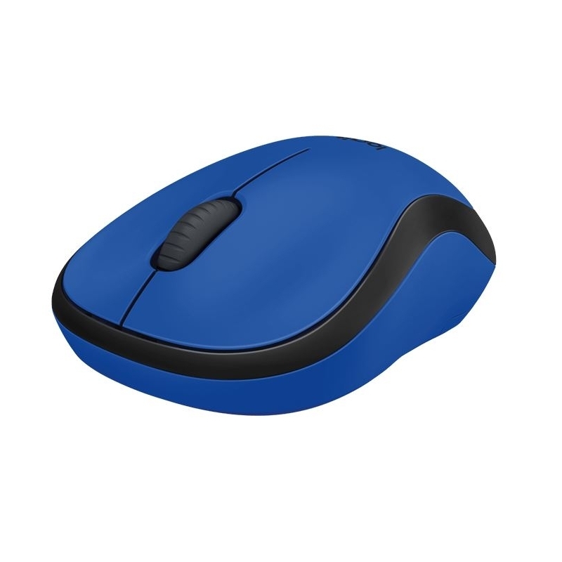 Miš za PC Logitech M220 Silent Mouse for Wireless, Noiseless Productivity, Blue, New