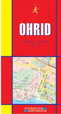 Ohrid - plan grada