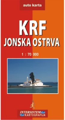 Krf - auto karta