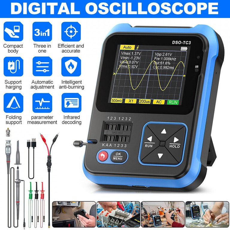 Digitalni osciloskop DSO-TC3