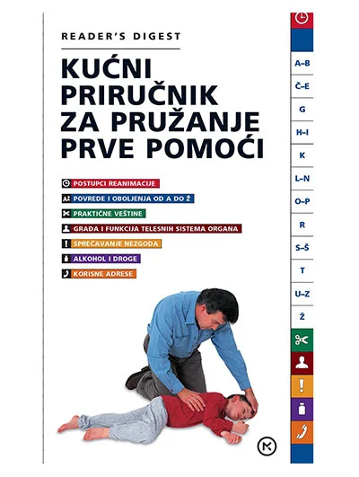 Kućni priručnik za pružanje prve pomoći