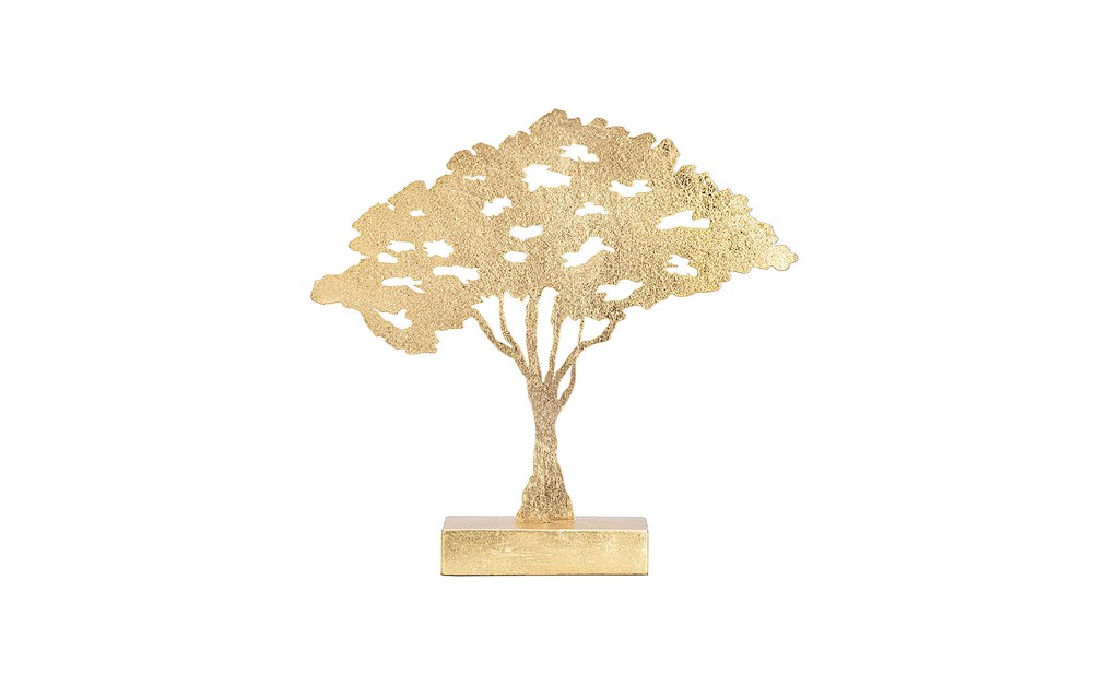 Dekoracija Golden tree 41,5x43,5cm