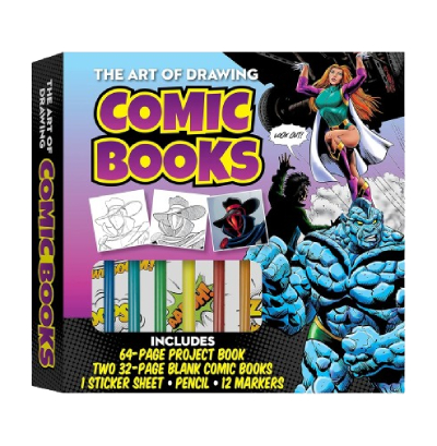 The Art of Drawing Comic Books Kit