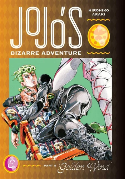 JoJo's Bizarre Adventure 5: Golden Wind, Vol. 8: