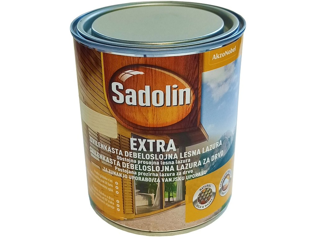 Sadolin Extra Debeloslojna lazura svetli hrast 0.75L