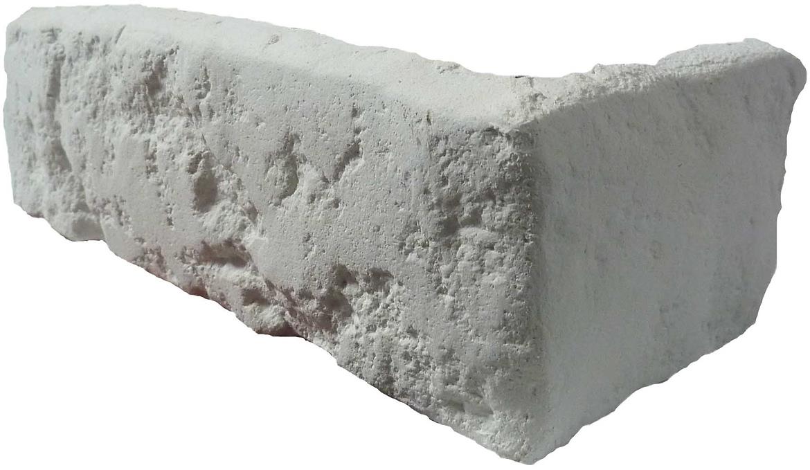 Betonski kameni ugao Loft Brick Bialy
