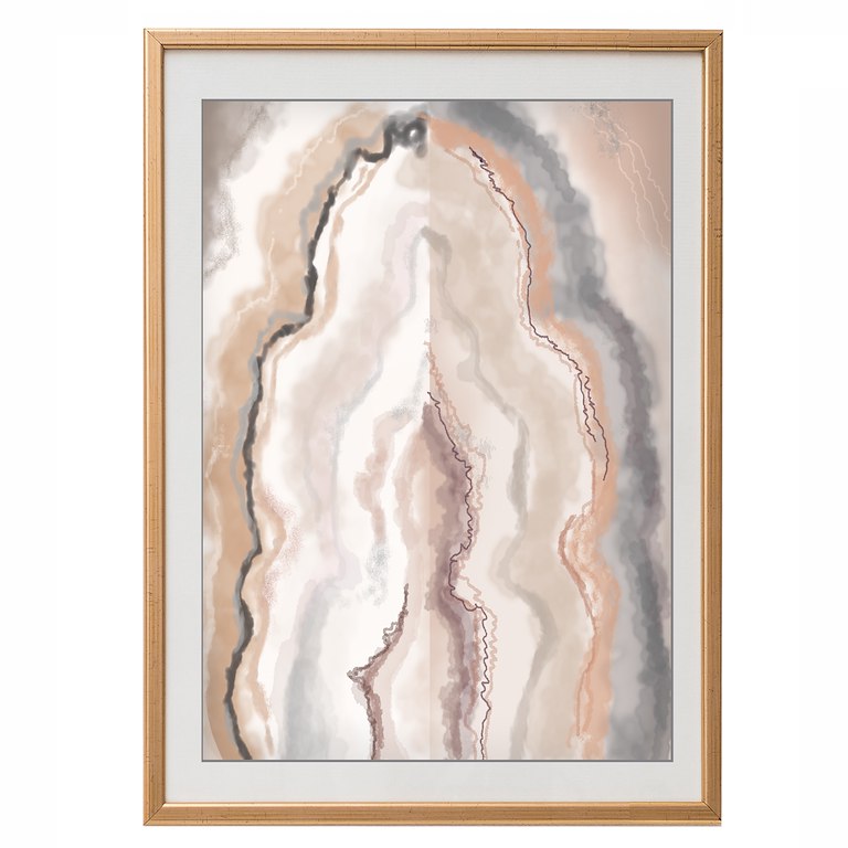 URAMLJENI POSTER MARBLE NUDE