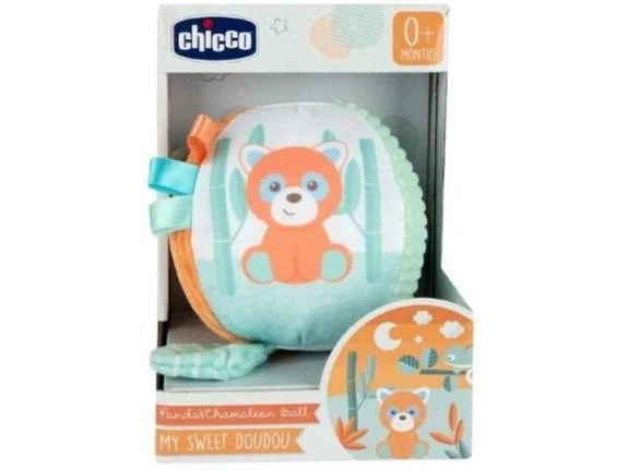 Chicco Toys Mekana lopta dou dou panda rosso