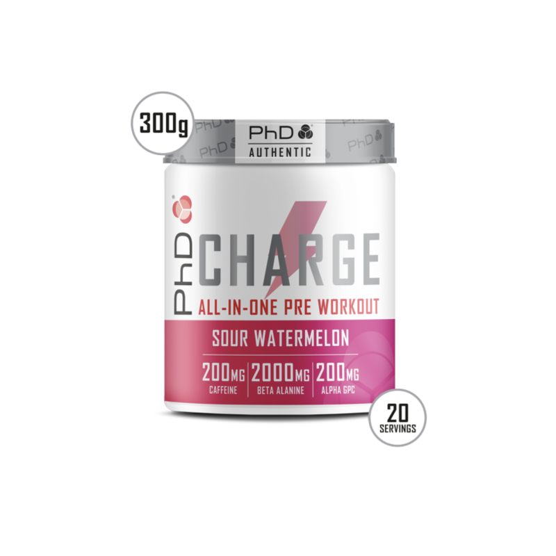 Charge Pre - Workout Powder - Watermelon 300g