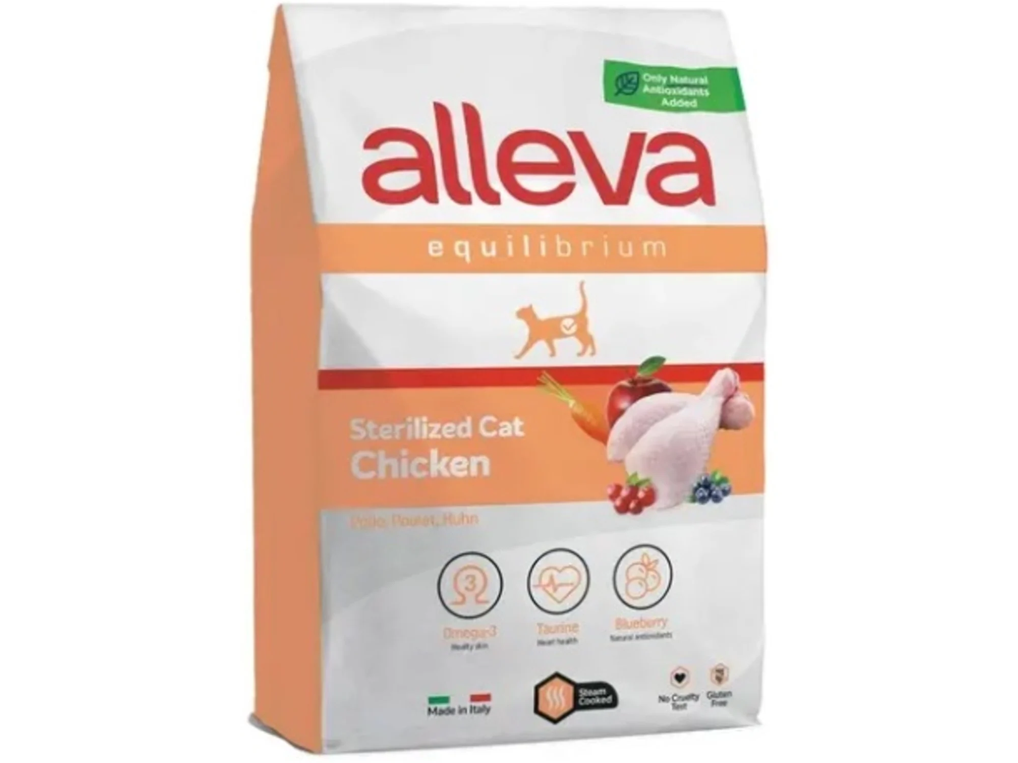 Alleva Equilibrium Hrana za odrasle sterilisane mačke Piletina 10kg