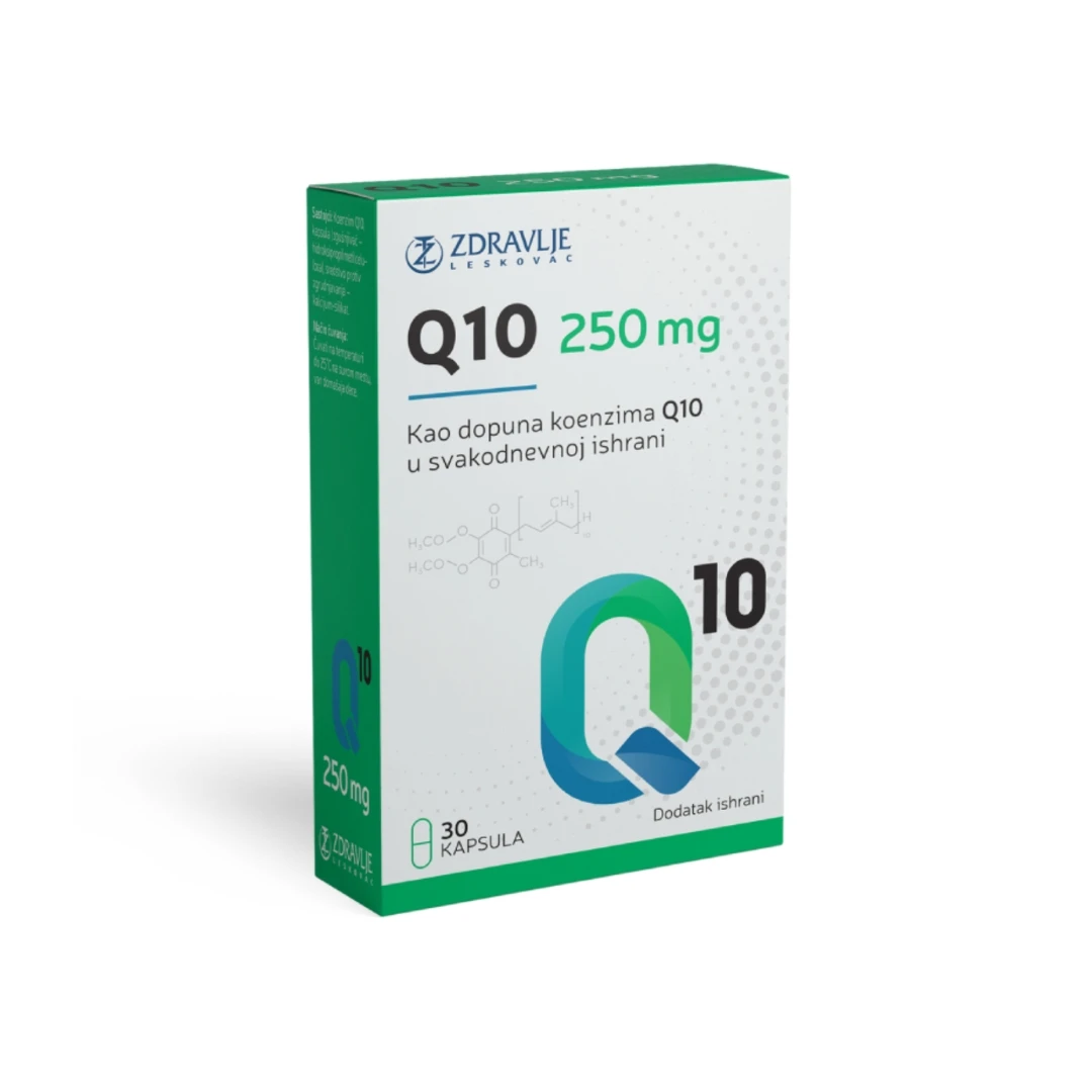 ZDRAVLJE Q10 250 mg 30 Kapsula