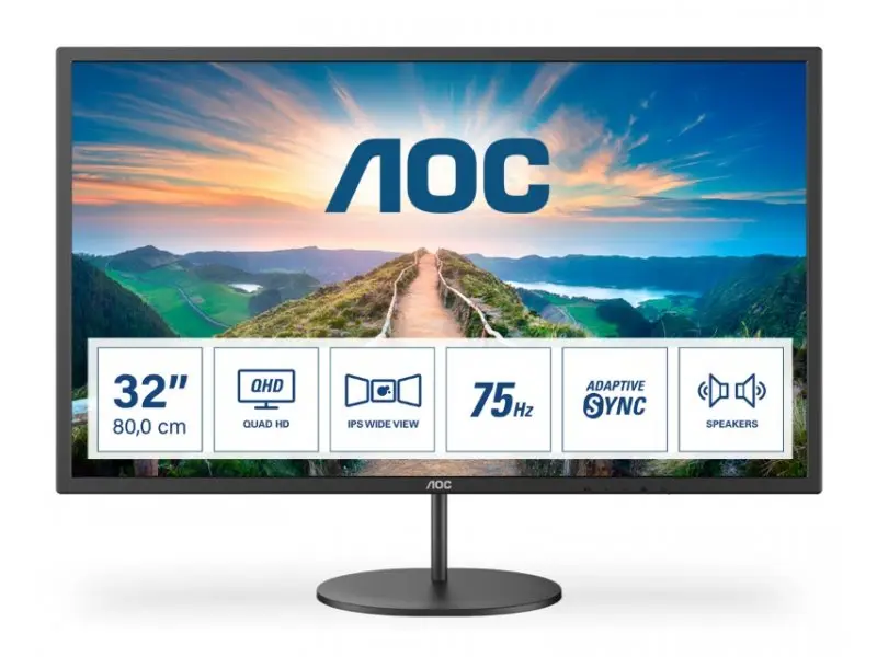 AOC Q32V4 Monitor IPS LED