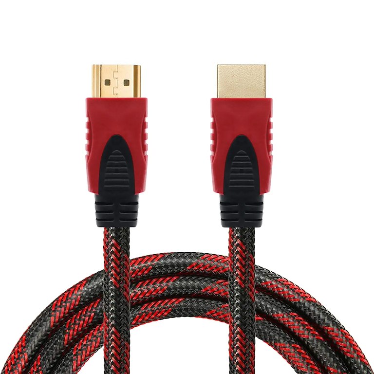 HDMI kabl na HDMI 1.5m crno/crveni