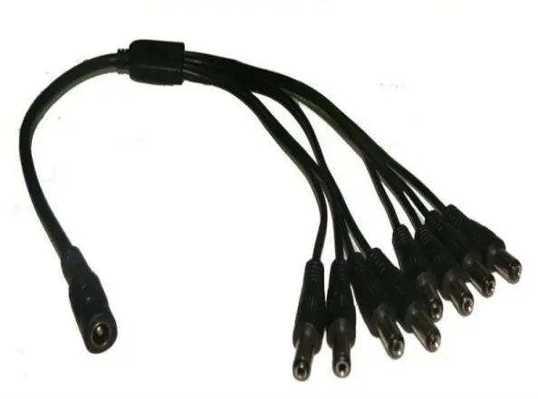 DC kabl adapter 1 na 8 DC konektora