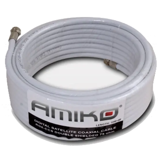 AMIKO Koaksijalni kabl RG6/90dB - 10m