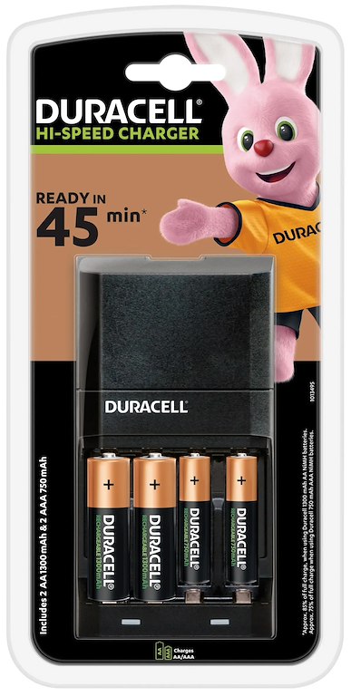 DURACELL Punjač baterije CEF 27 (2AA2AAA)