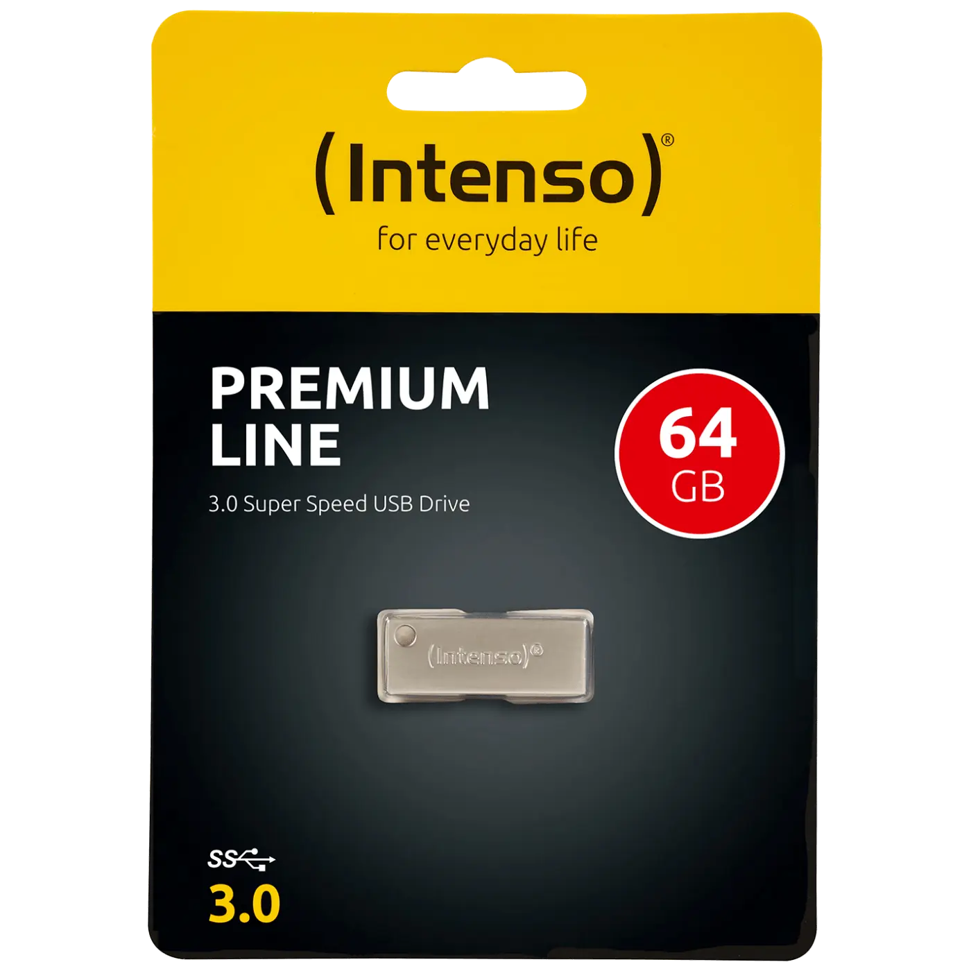 (INTENSO) USB Fleš 64GB Hi-Speed USB 3.0 up to 100MB/s Premium Line