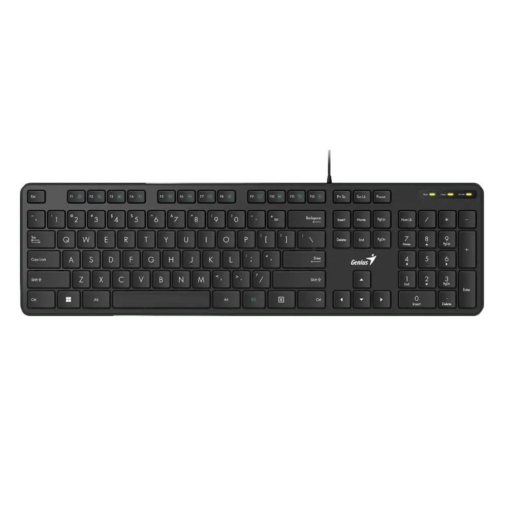 GENIUS Tastatura SlimStar M200 USB YU crna