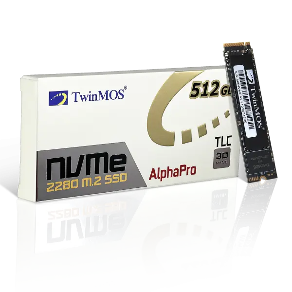 TWINMOS SSD M.2 NVMe 512GB 3500MBs/3080MBs NVMeFGBM2280