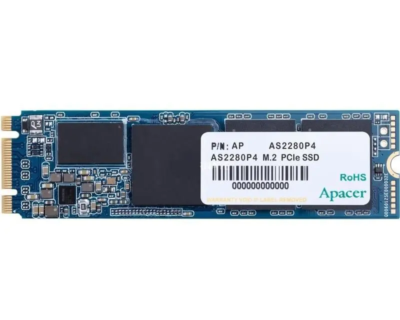 APACER SSD M.2 NVME 256GB AS2280P4 M.2 PCIe 3200MBs/2000MBs