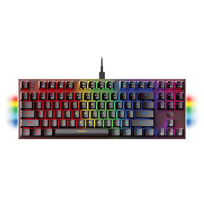 FANTECH Tastatura Mehanička Gaming MK856 RGB MaxFit 87 crna (blue switch)