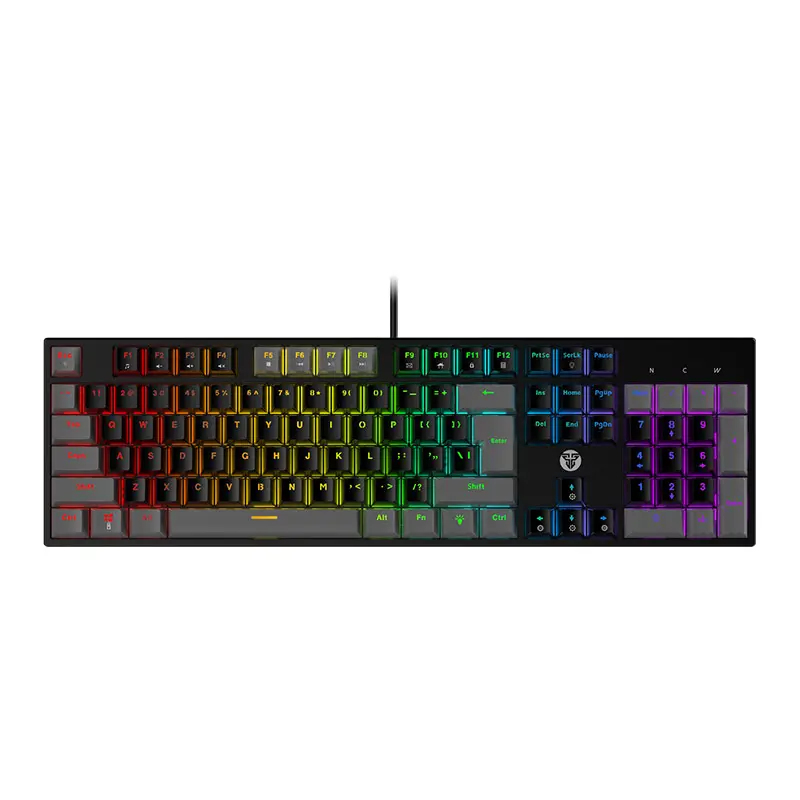 FANTECH Tastatura mehanička Gaming MK886 RGB Atom crna (Red switch)