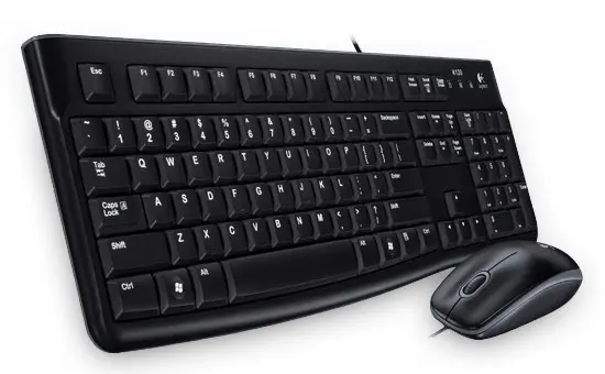 Logitech MK120 Set tastatura i optički miš, USB