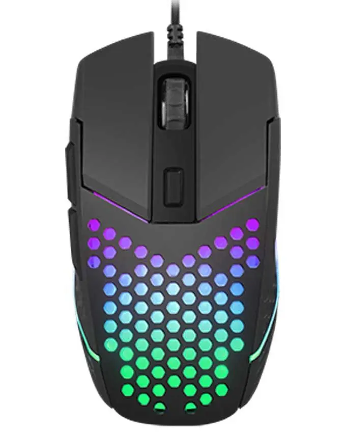 FURY Gaming miš Battler RGB 6400dpi crni