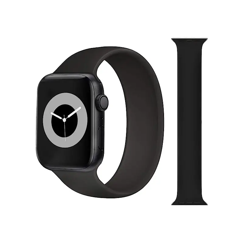 Apple Watch Solo Loop narukvica black L 42/ 44/ 45/ 49mm