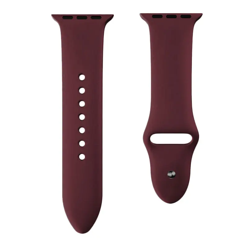 Apple Watch Silikonska Narukvica maroon M/ L 42/ 44/ 45mm