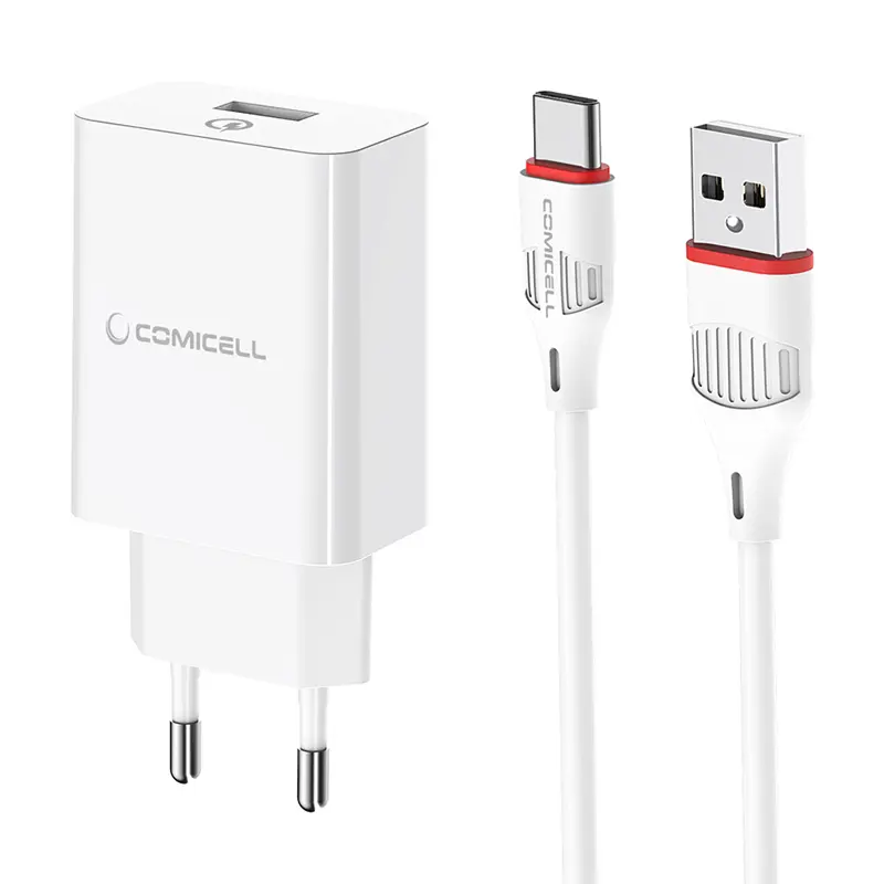 COMICELL Kućni punjač Superior CO-BA21A Fast QC3.0 18W 3A Type C beli