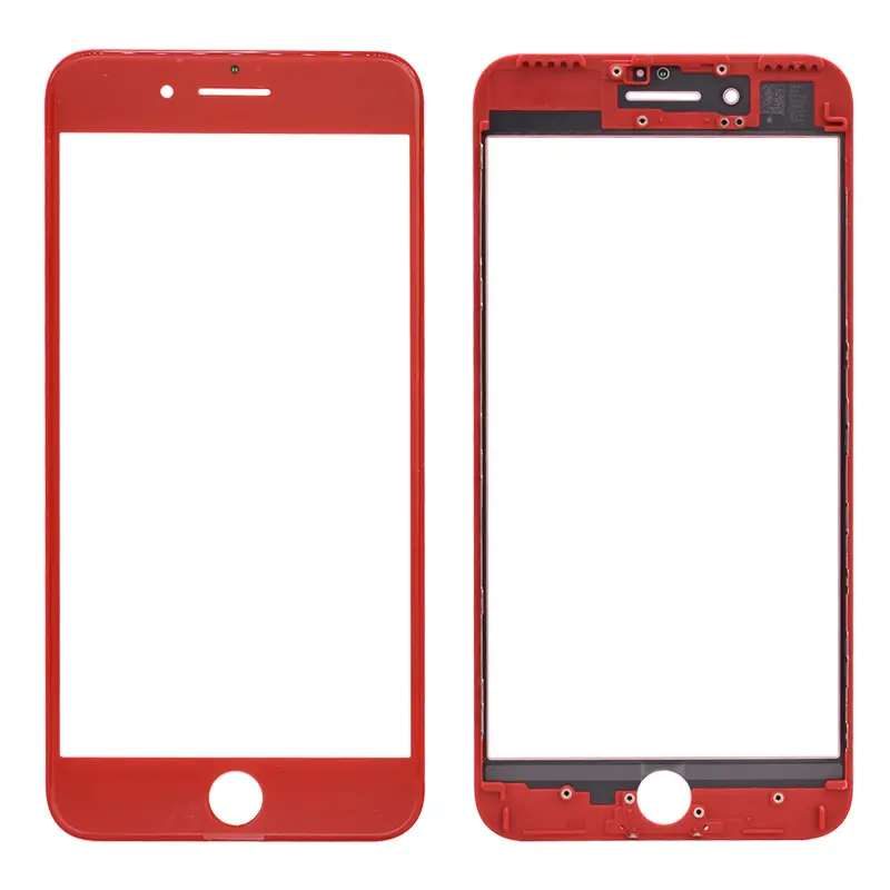 Staklo+ okvir iPhone 7 plus crveno ORG
