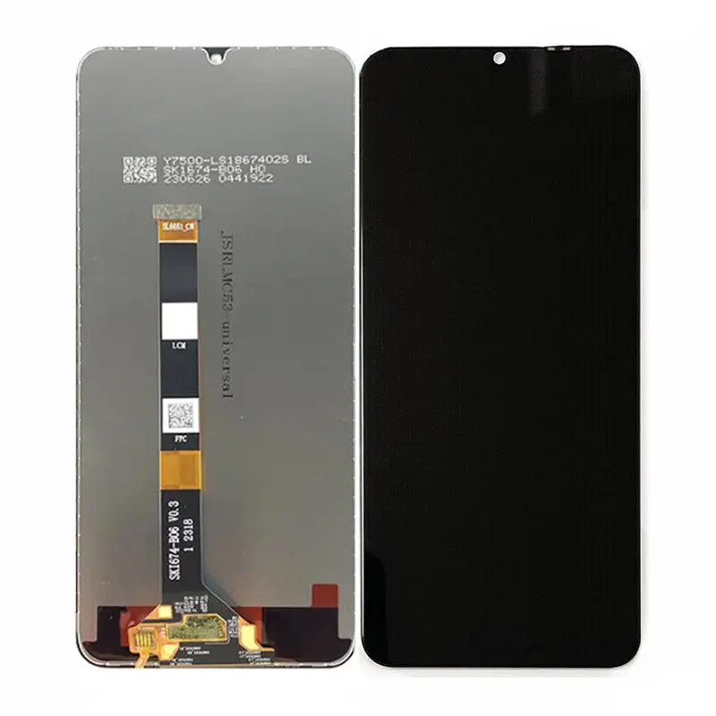 LCD za Realme C53 + touch screen crni FULL ORG (CHINA)