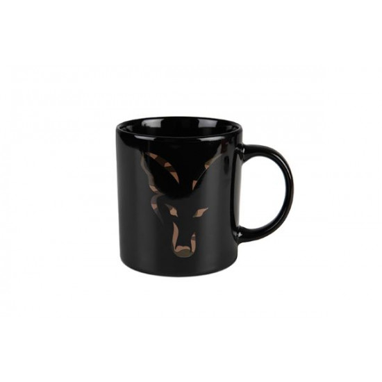 FOX ŠOLJA BLACK AND CAMO HEAD CERAMIC MUG