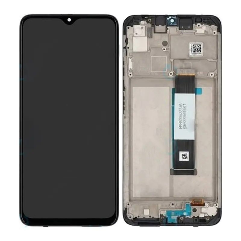 LCD za Redmi 9T/M3 + touch screen crni WITH FRAME FULL ORG(China)