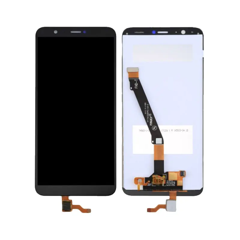 LCD za Huawei P Smart/Enjoy 7S + touch screen crni (NO LOGO)