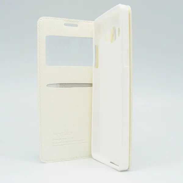 MERCURY Maska za telefon na preklop View za Sony Xperia E4/ E2105 bela