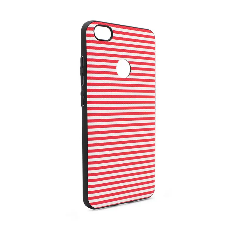 Maska za telefon Stripes za Xiaomi Redmi Note 5A Prime crvena