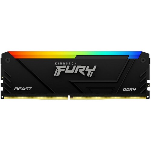 KINGSTON DIMM DDR4 32GB 3600MT/s KF436C18BB2A/32 Fury Beast Black RGB XMP