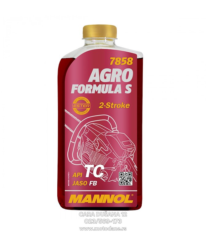 MANNOL Dvotaktol 2T sintetičko ulje 1L