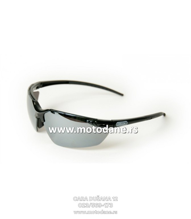 Zaštitne naočare Oregon sa sivim staklom i crnim okvirom 023965