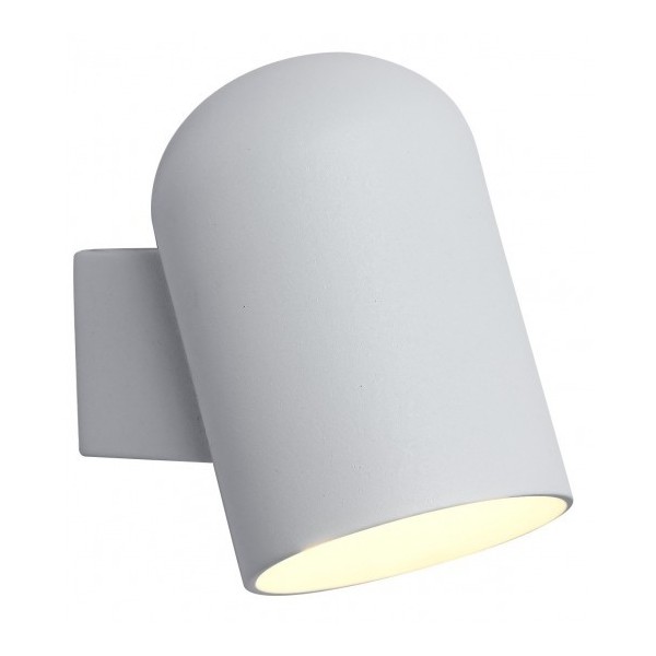 Baštenska zidna lampa 1xGU10 M245-W mat bela